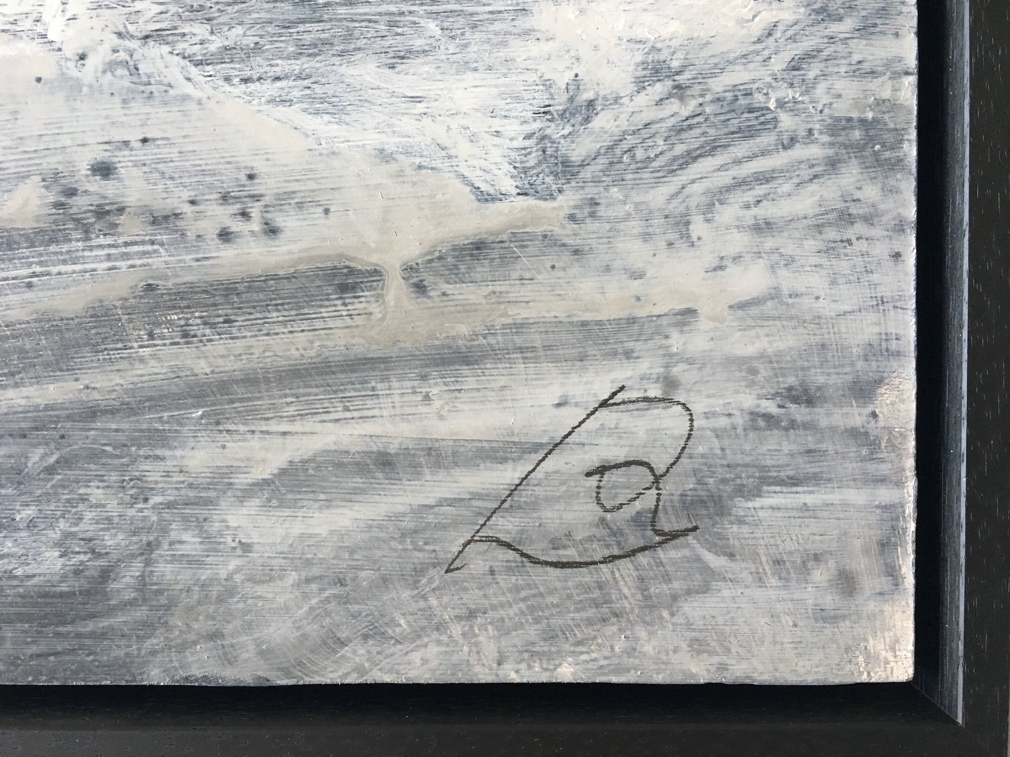 The north Sea painted from above the brigg Filey – According to McGee